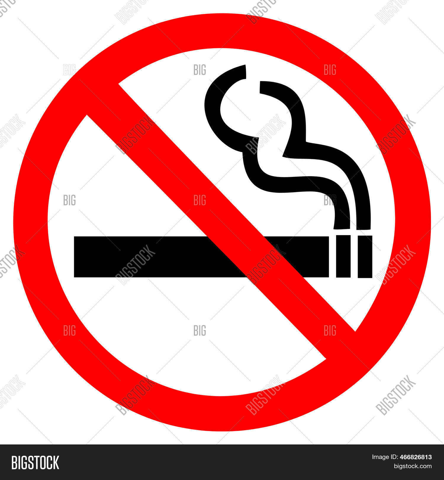No Smoking Icon Symbol Image & Photo (Free Trial) | Bigstock