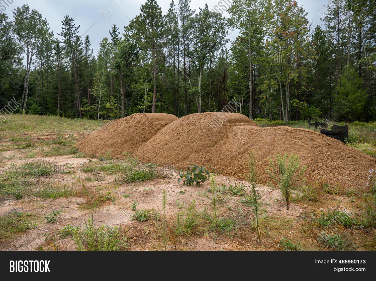 Piles Dirt That Were Image & Photo (Free Trial) | Bigstock