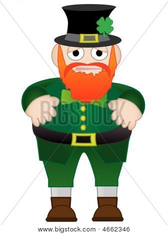 Sad Leprechaun Vector & Photo (Free Trial) | Bigstock