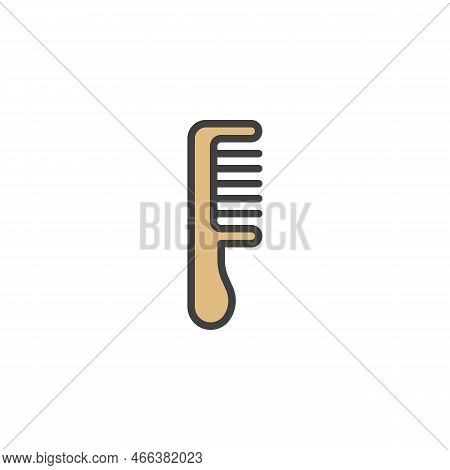 Vector y foto Hair Comb Filled (prueba gratis) | Bigstock