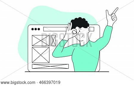 Man Developing Vector & Photo (Free Trial) | Bigstock