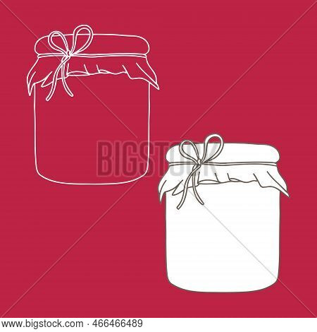 Jam Jar Ribbon Mockup Vector & Photo (Free Trial) | Bigstock