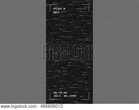 Vhs Border Vertical Vector & Photo (Free Trial) | Bigstock