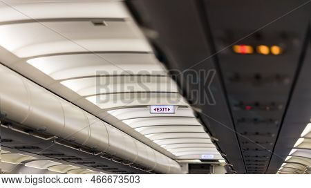 Exit Sign Passenger Image & Photo (Free Trial) | Bigstock