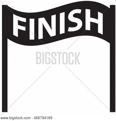 Finish Icon On Vector & Photo (Free Trial) | Bigstock