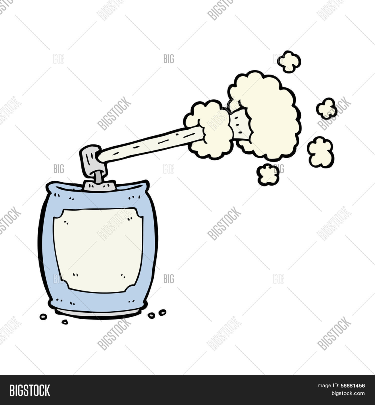 Cartoon Aerosol Spray Vector & Photo (Free Trial) | Bigstock