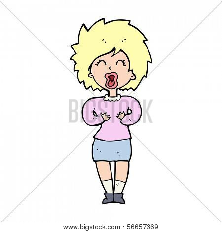 Cartoon Screaming Vector & Photo (Free Trial) | Bigstock