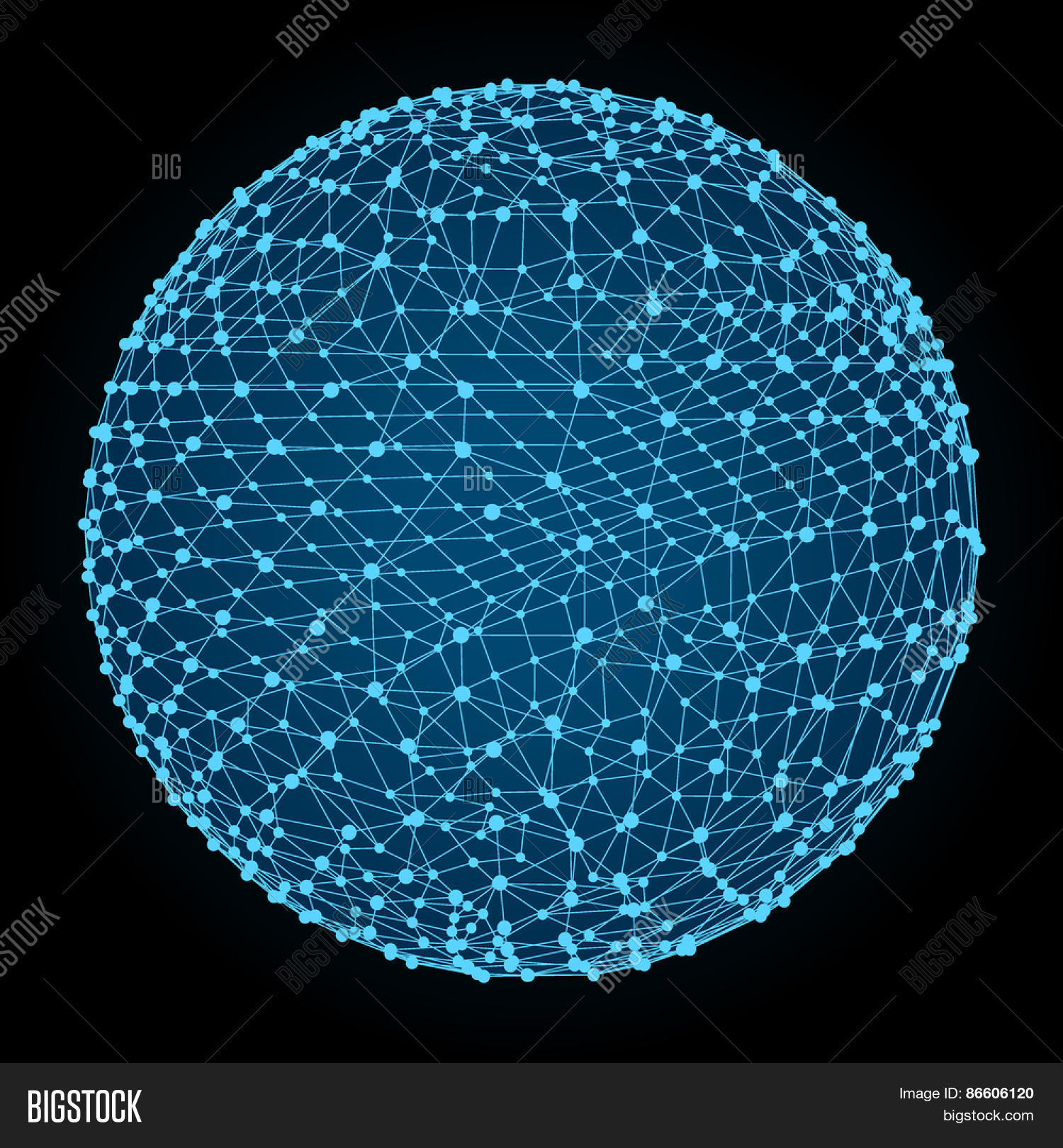 3d Sphere. Global Vector & Photo (Free Trial) | Bigstock