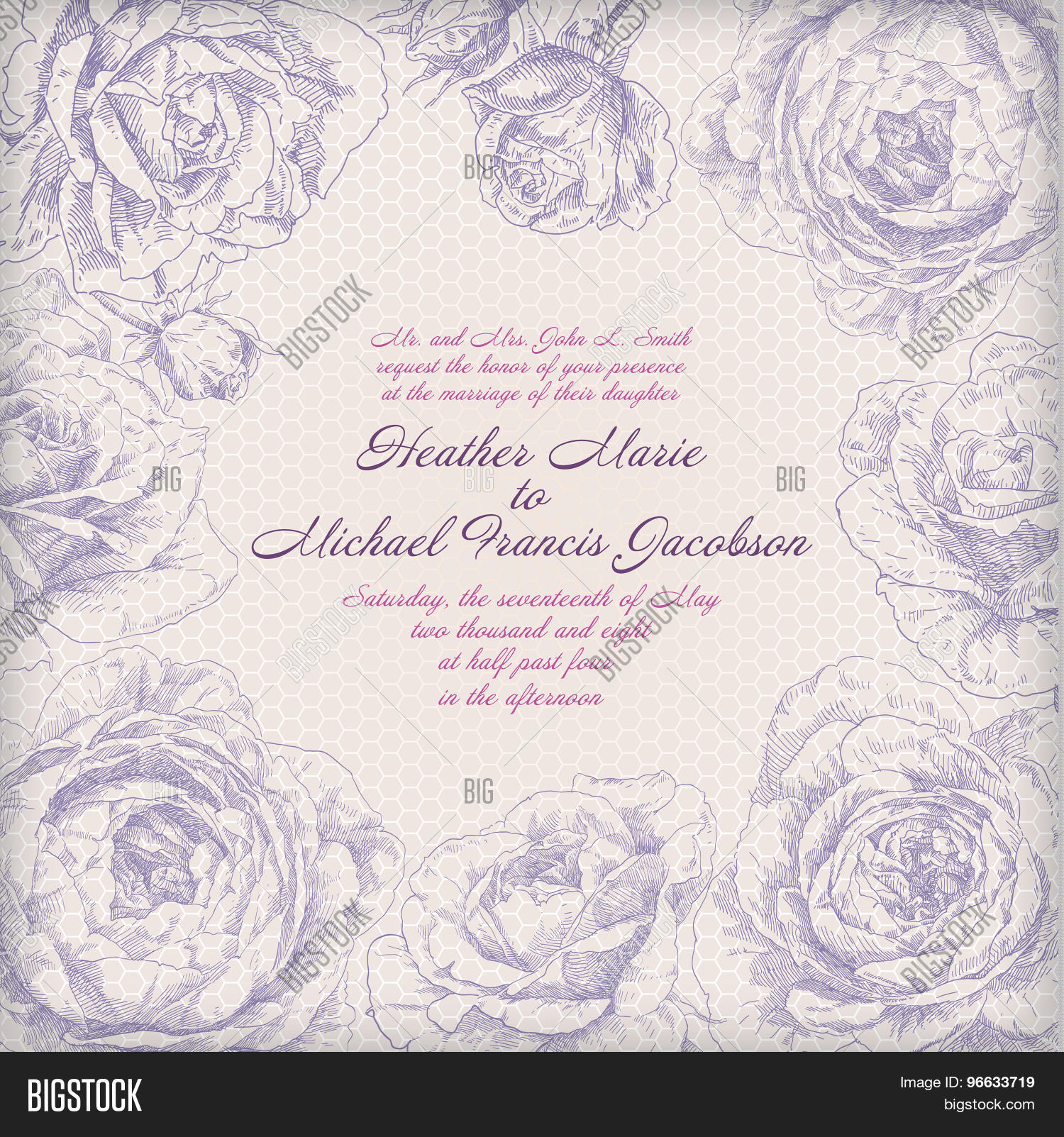 Hand Drawing Card Vector & Photo (Free Trial) | Bigstock