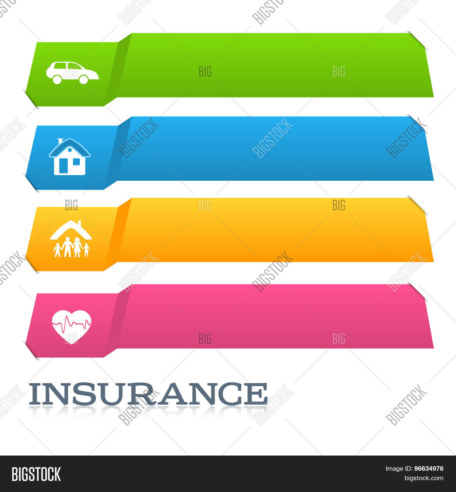Insurance Horizontal Vector & Photo (Free Trial) | Bigstock