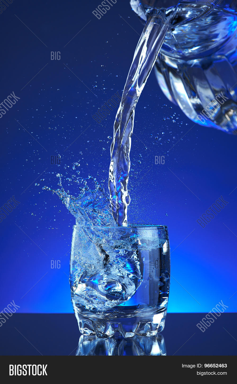 Pouring Water Splash