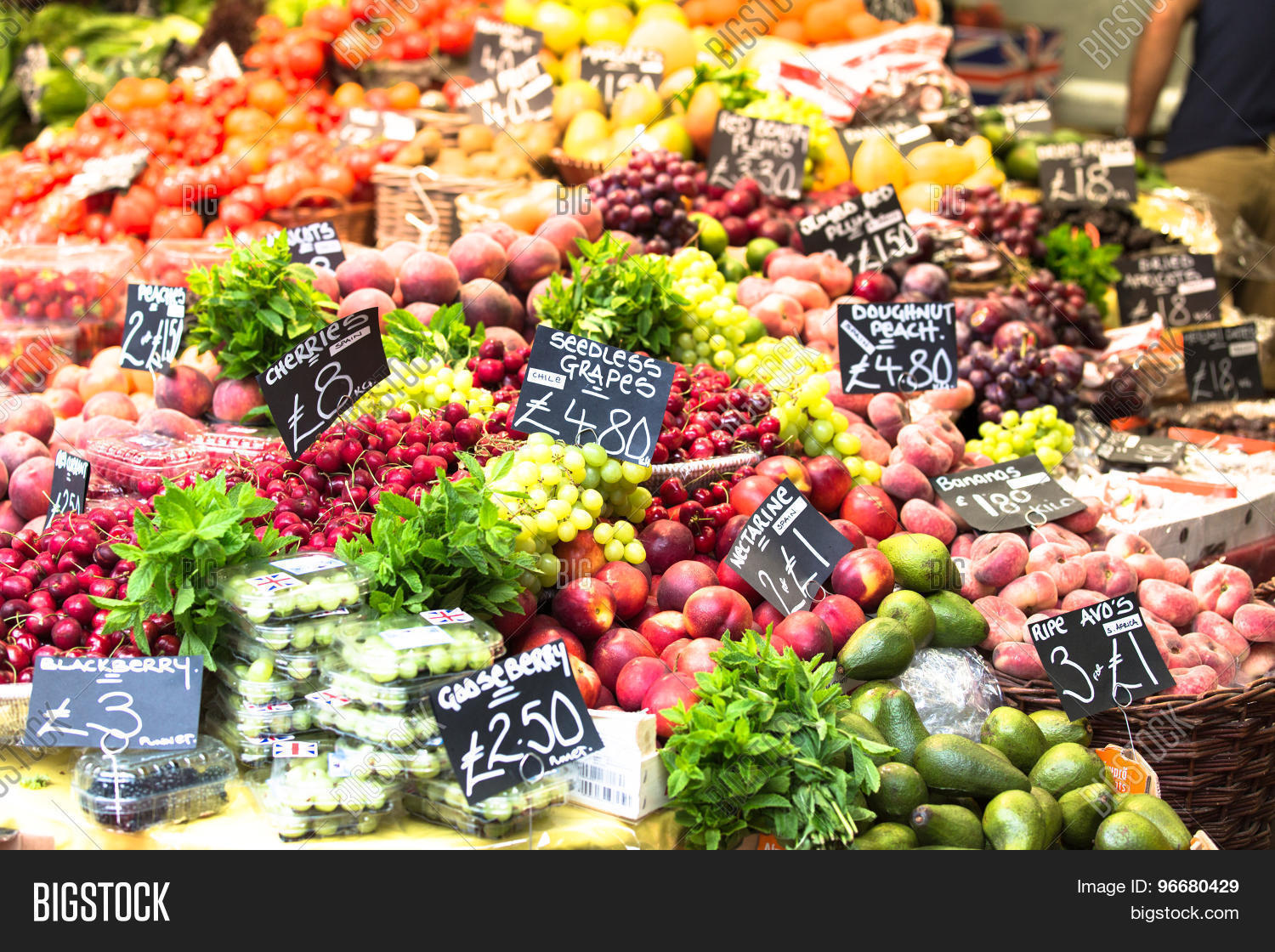 Fruits Vegetables Farmers Market. Image & Photo | Bigstock