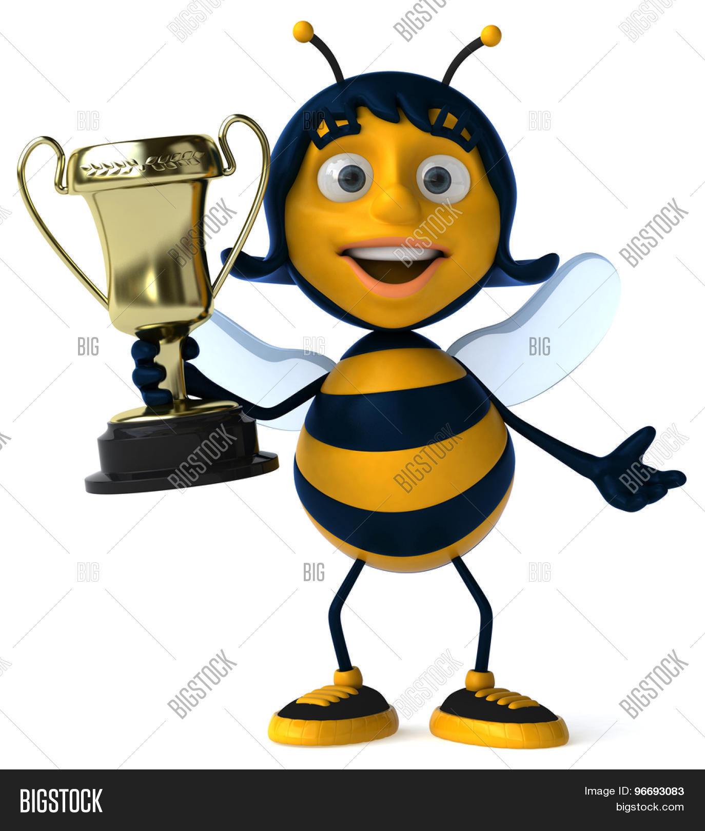 Fun Bee Image & Photo (Free Trial) | Bigstock