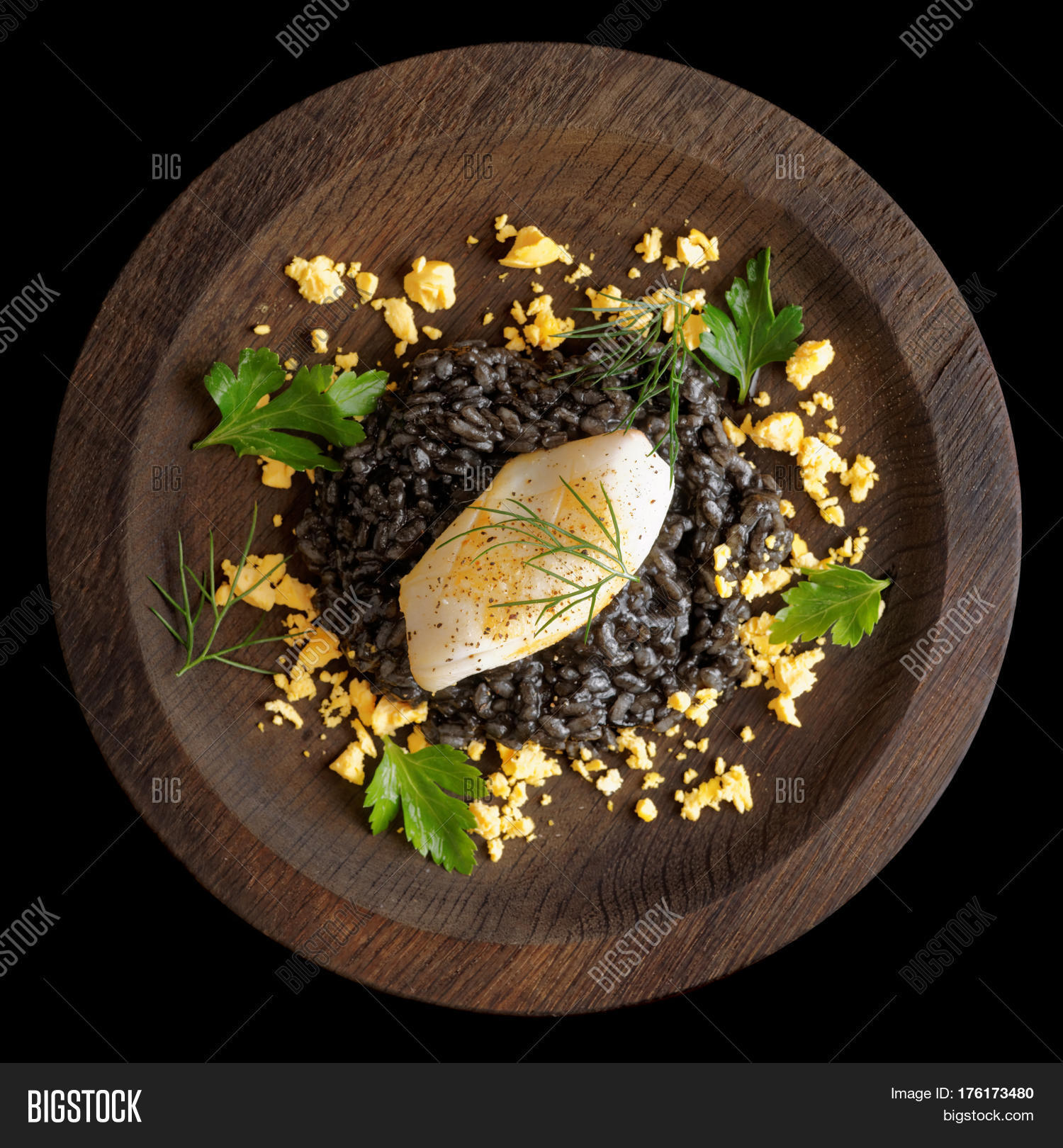Black Squid Ink Rice Image & Photo (Free Trial) | Bigstock