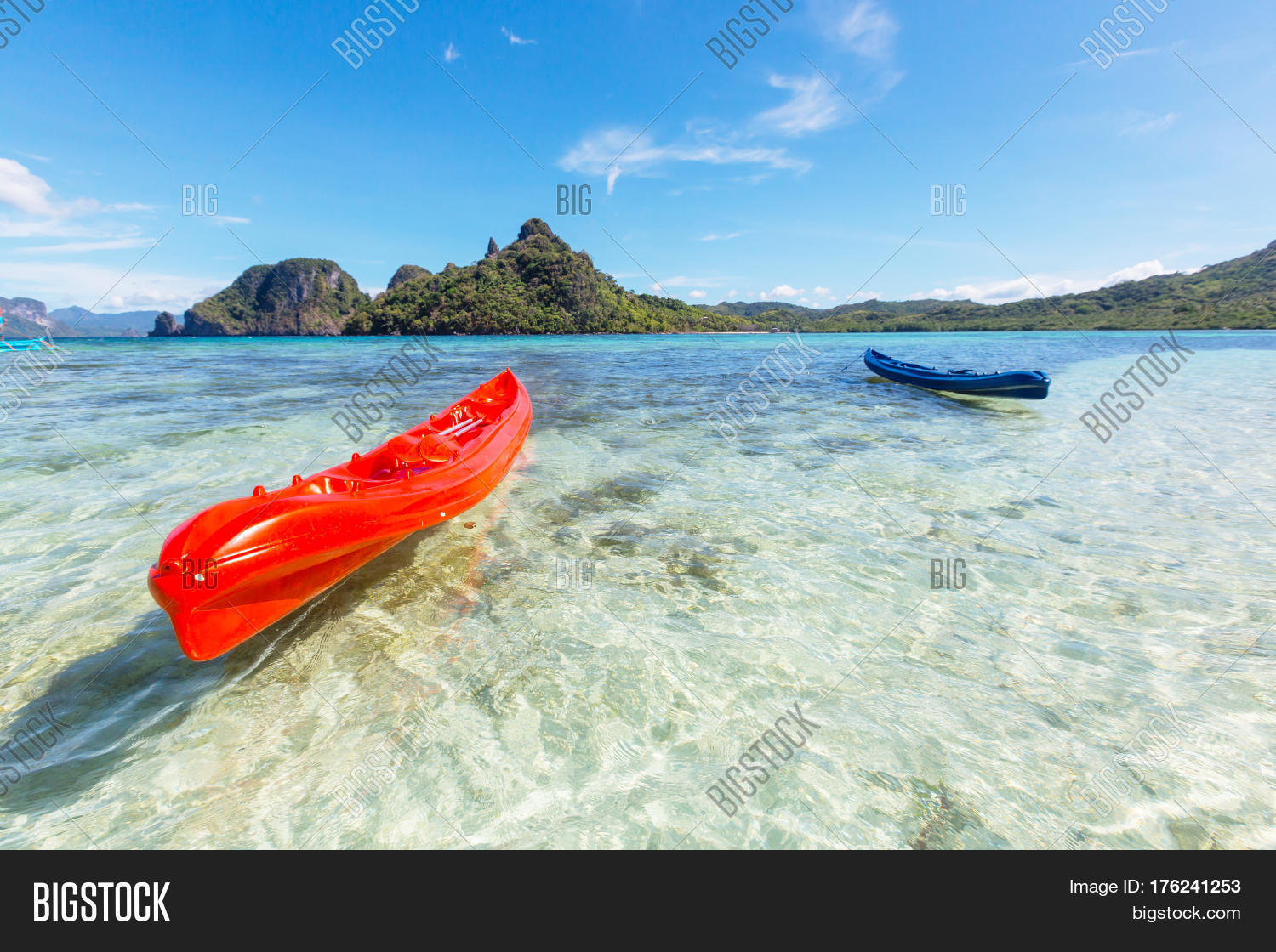 Kayak Island Lagoon Image & Photo (Free Trial) | Bigstock