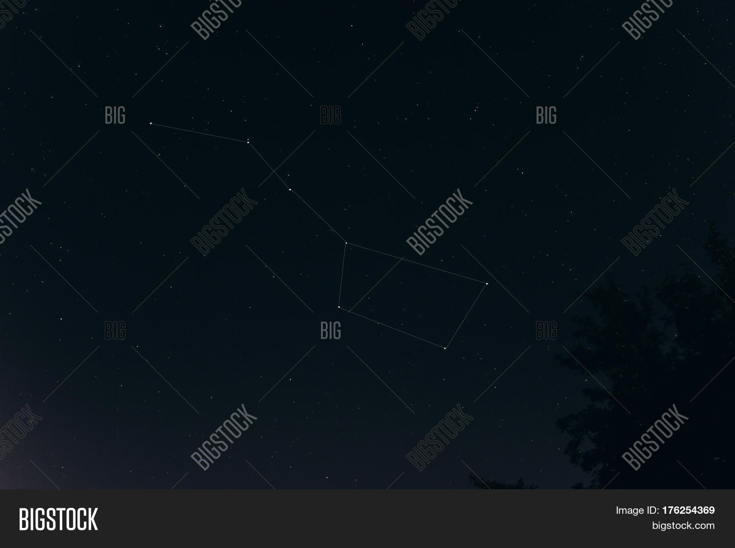 Big Dipper On Dark Image & Photo (Free Trial) | Bigstock