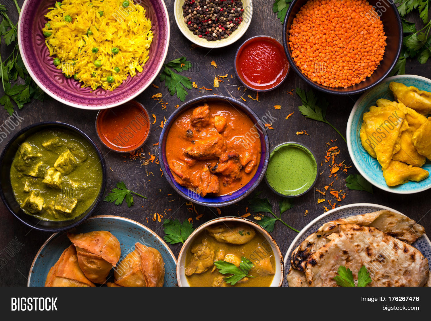 Assorted Indian Food Image & Photo (Free Trial) | Bigstock