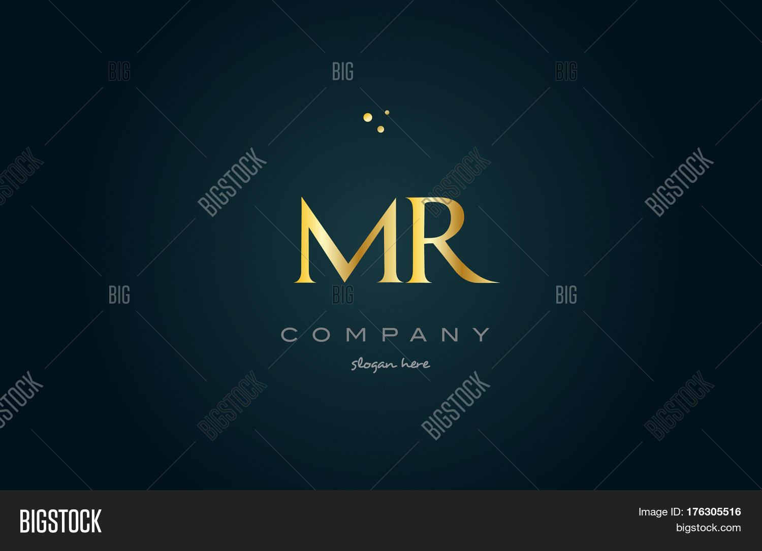 Mr M R Gold Golden Vector & Photo (Free Trial) | Bigstock