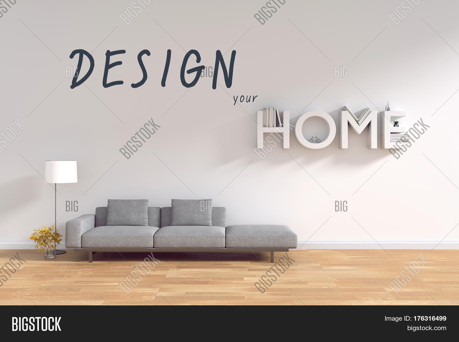 3d Rendering : Room Image & Photo (Free Trial) | Bigstock
