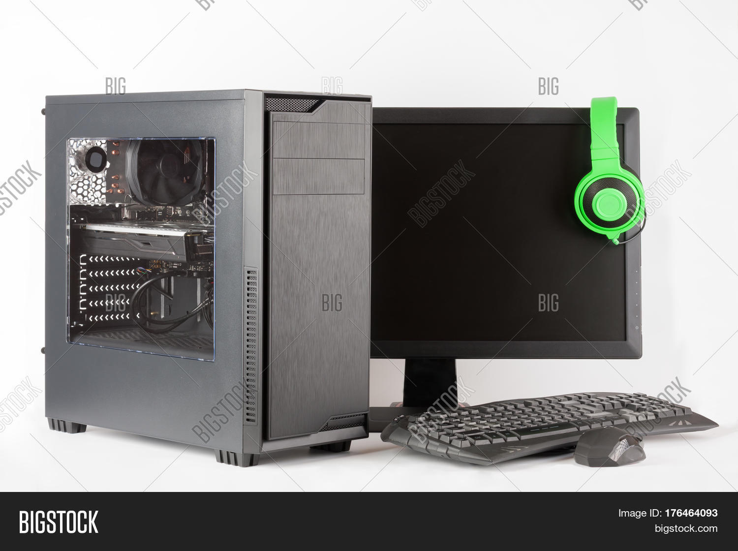 Midi Tower Computer Image & Photo (Free Trial) | Bigstock