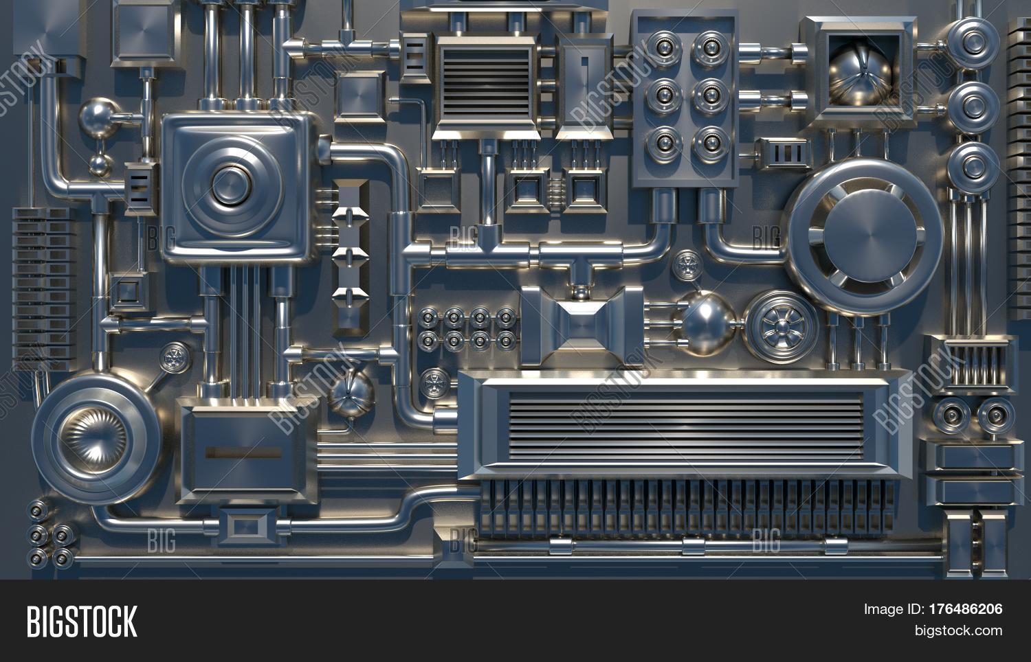 Metal Electronic Image & Photo (Free Trial) | Bigstock