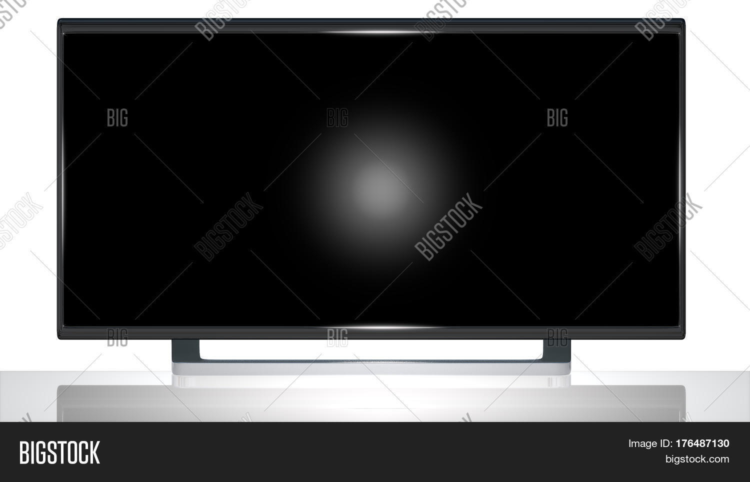 Realistic 3D TV Image & Photo (Free Trial) | Bigstock