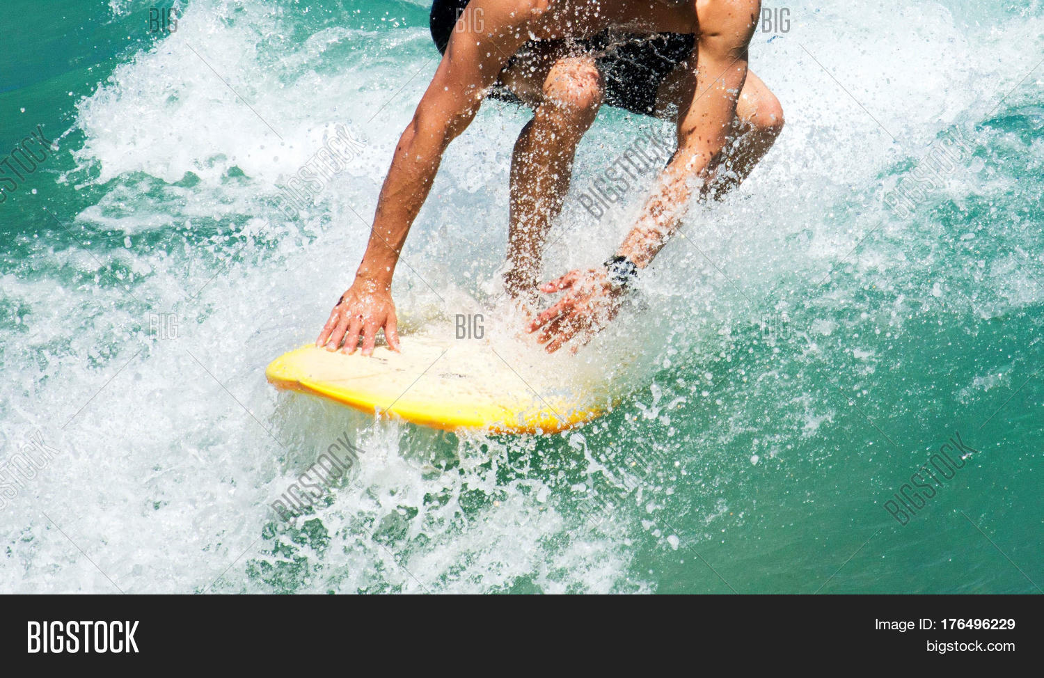 Man Staying Low On His Image & Photo (Free Trial) | Bigstock
