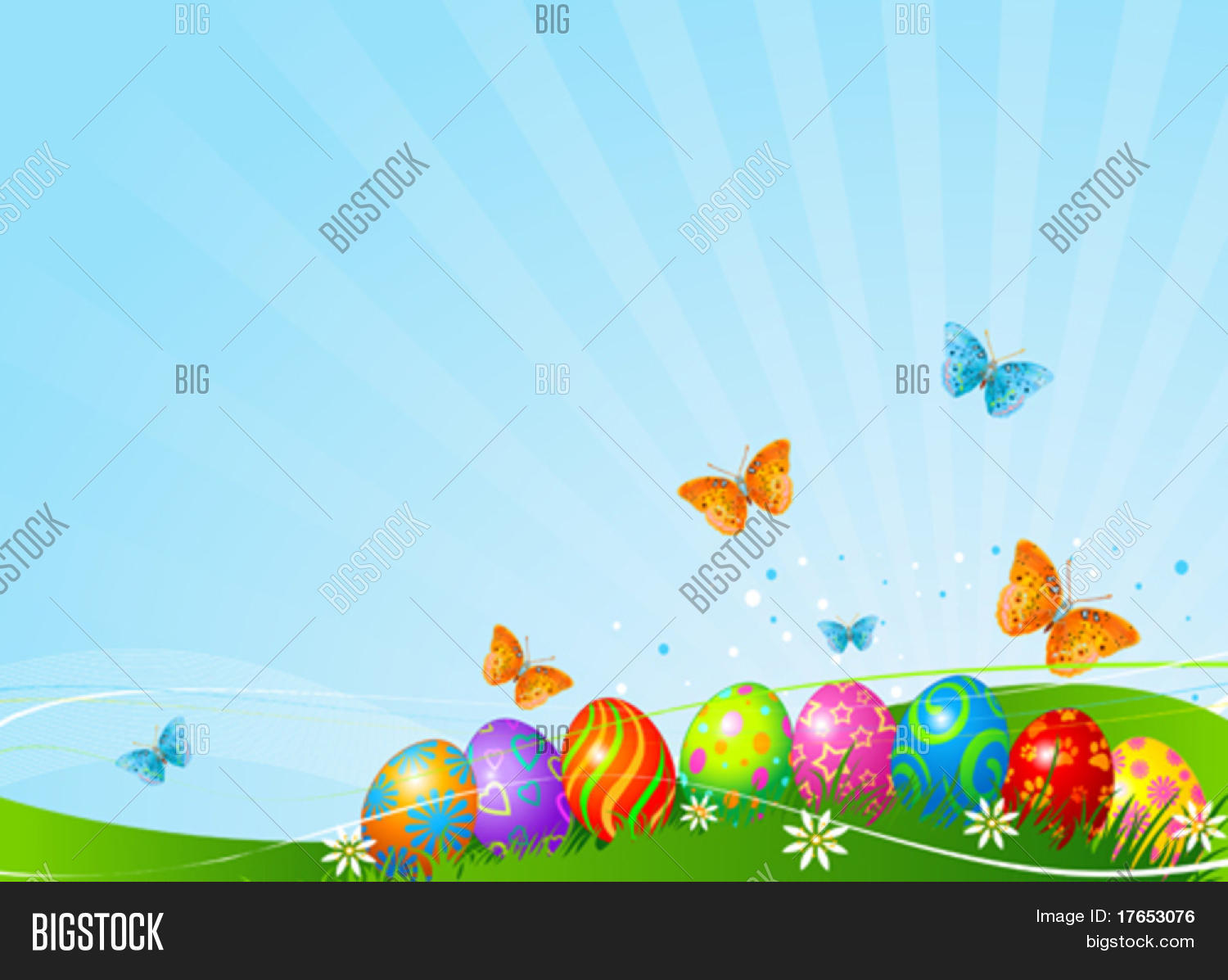 Abstract Easter Vector & Photo (Free Trial) | Bigstock