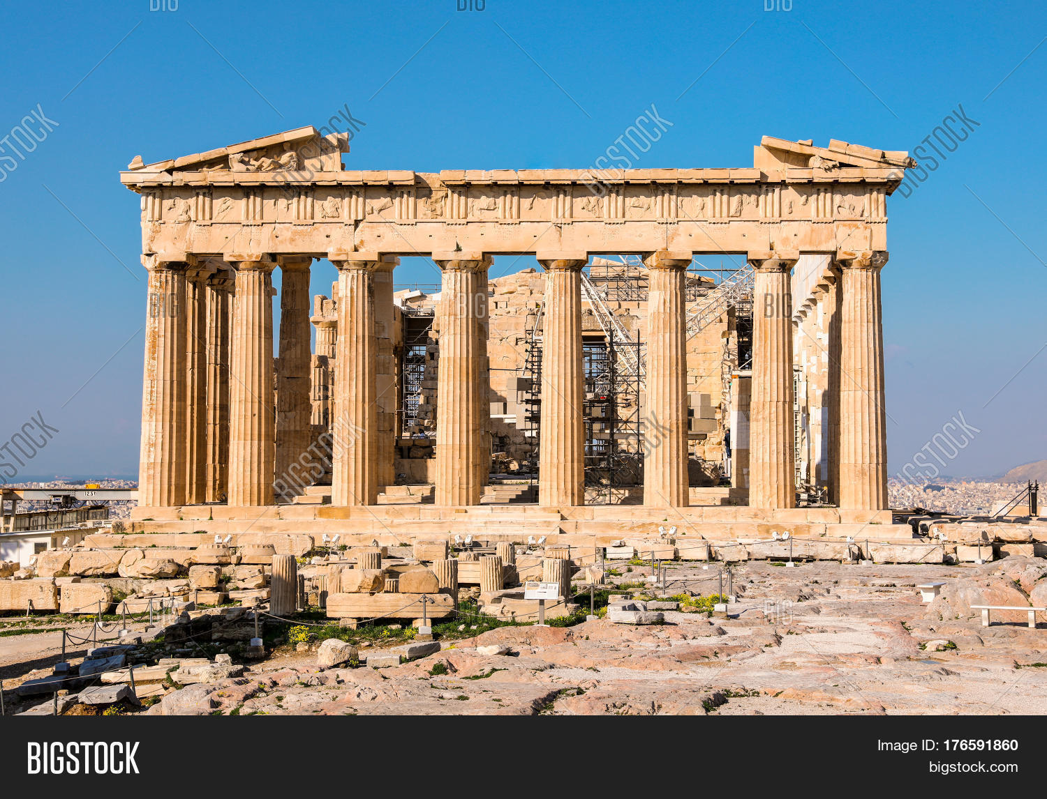Parthenon Temple, Image & Photo (Free Trial) | Bigstock
