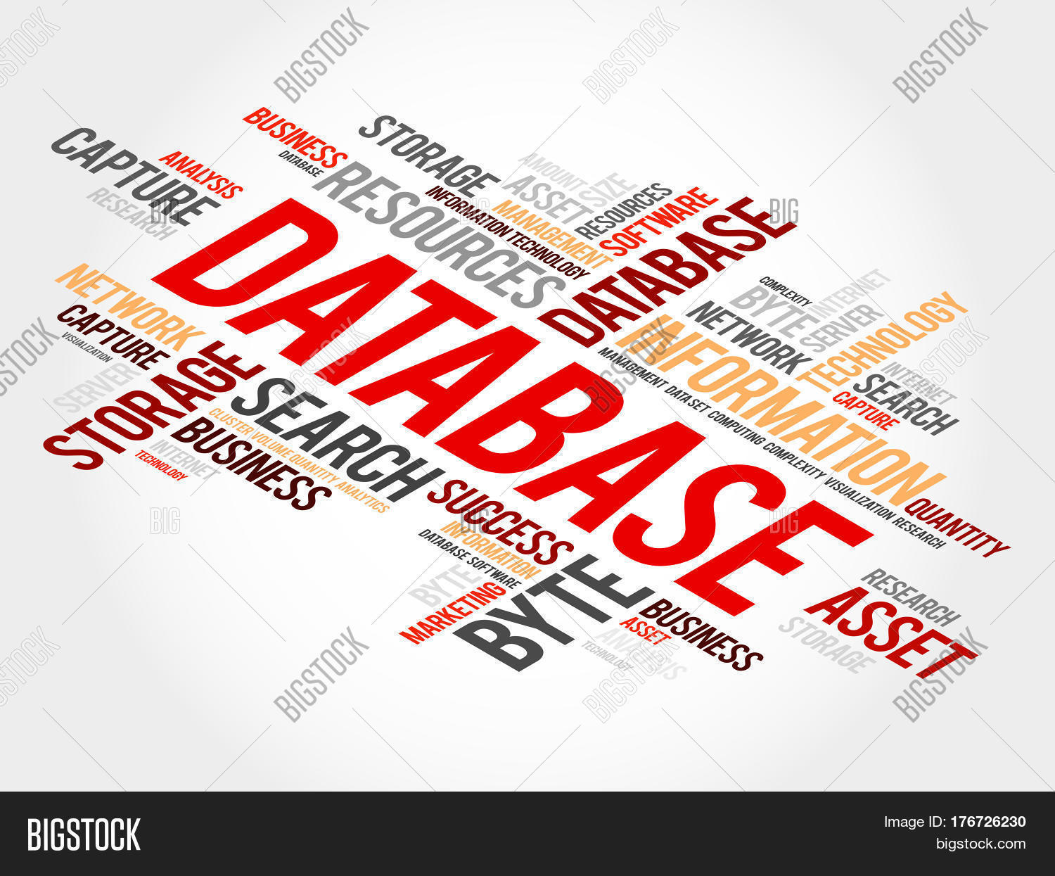 Database Word Cloud Image & Photo (Free Trial) | Bigstock