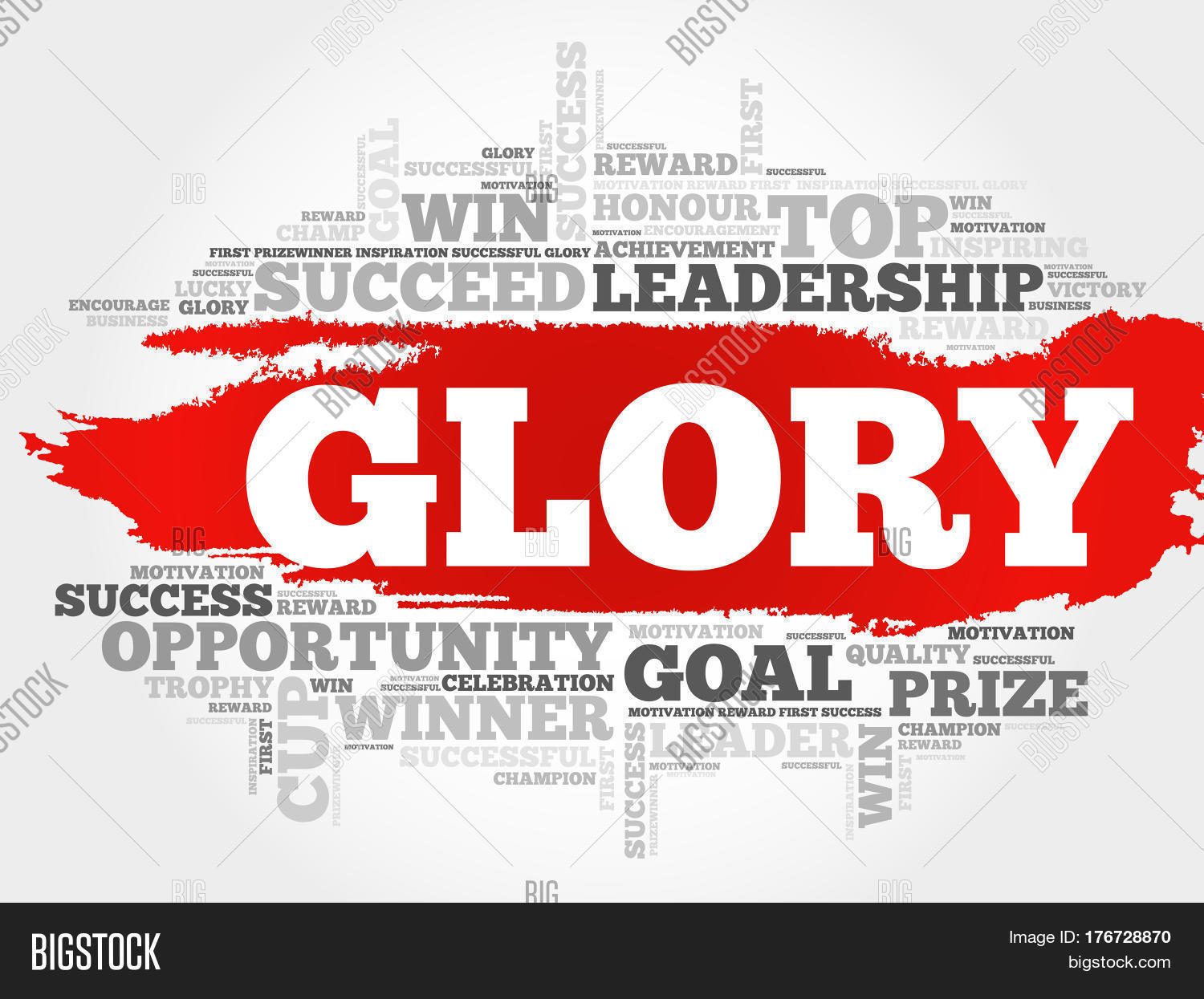 Glory Word Cloud Image & Photo (Free Trial) | Bigstock