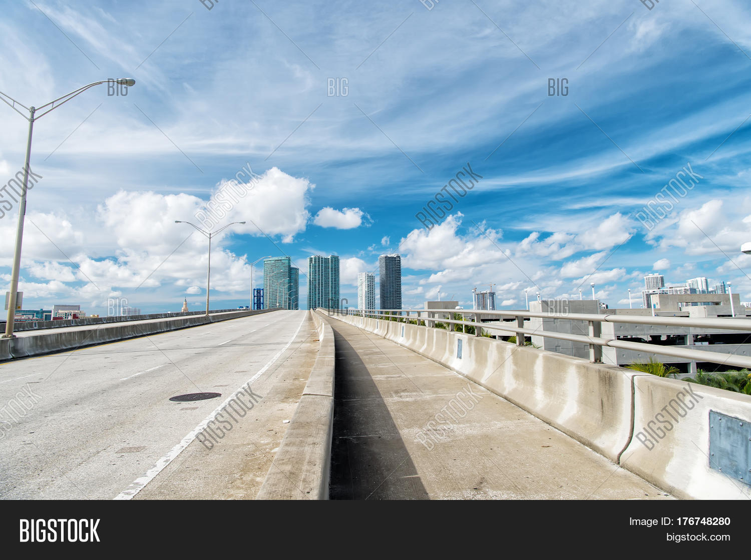 Miami Highway Public Image & Photo (Free Trial) | Bigstock
