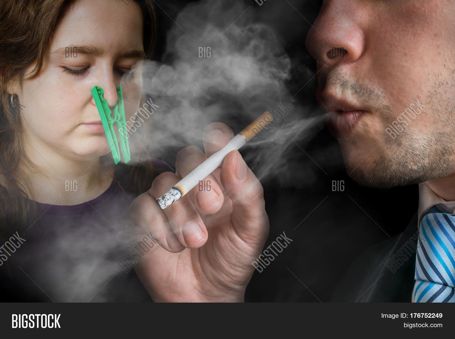 Passive Smoking Image & Photo (Free Trial) | Bigstock