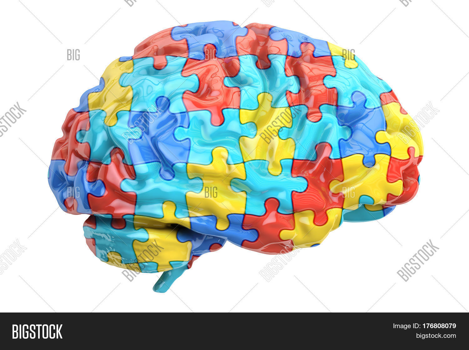 Autism Concept Brain Image & Photo (Free Trial) | Bigstock