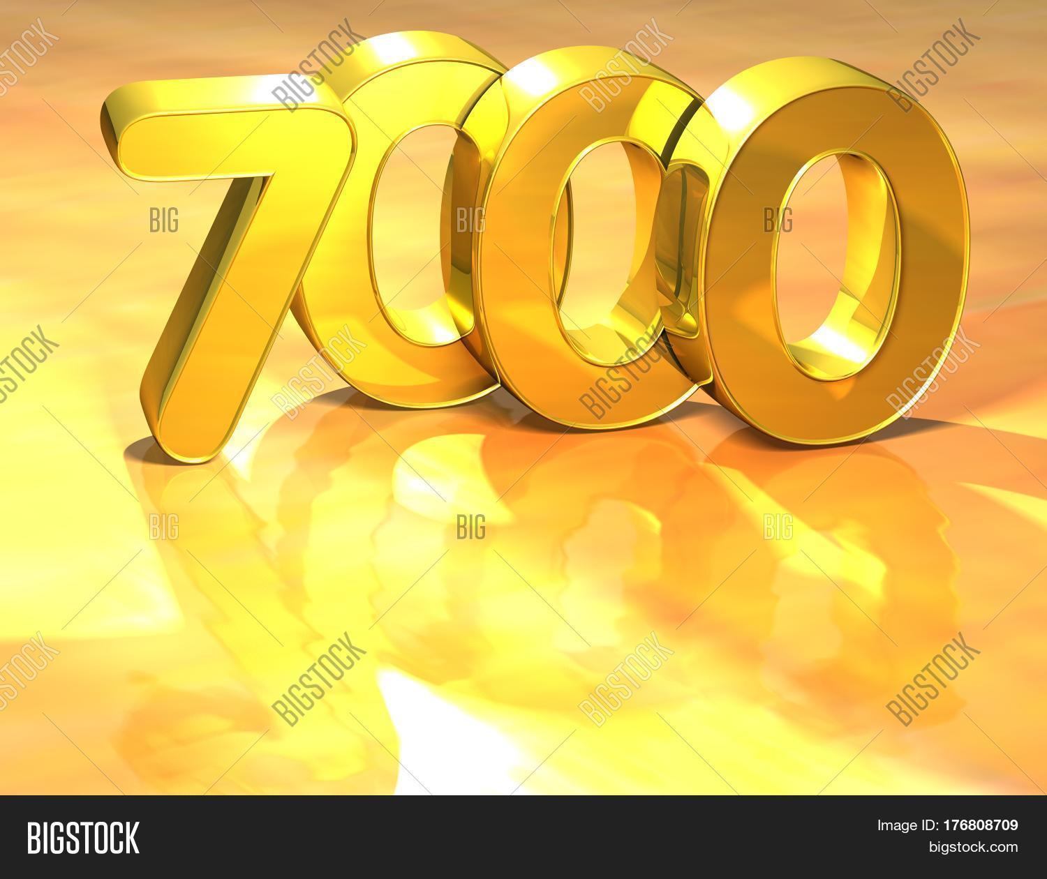 3D Gold Ranking Number Image & Photo (Free Trial) | Bigstock