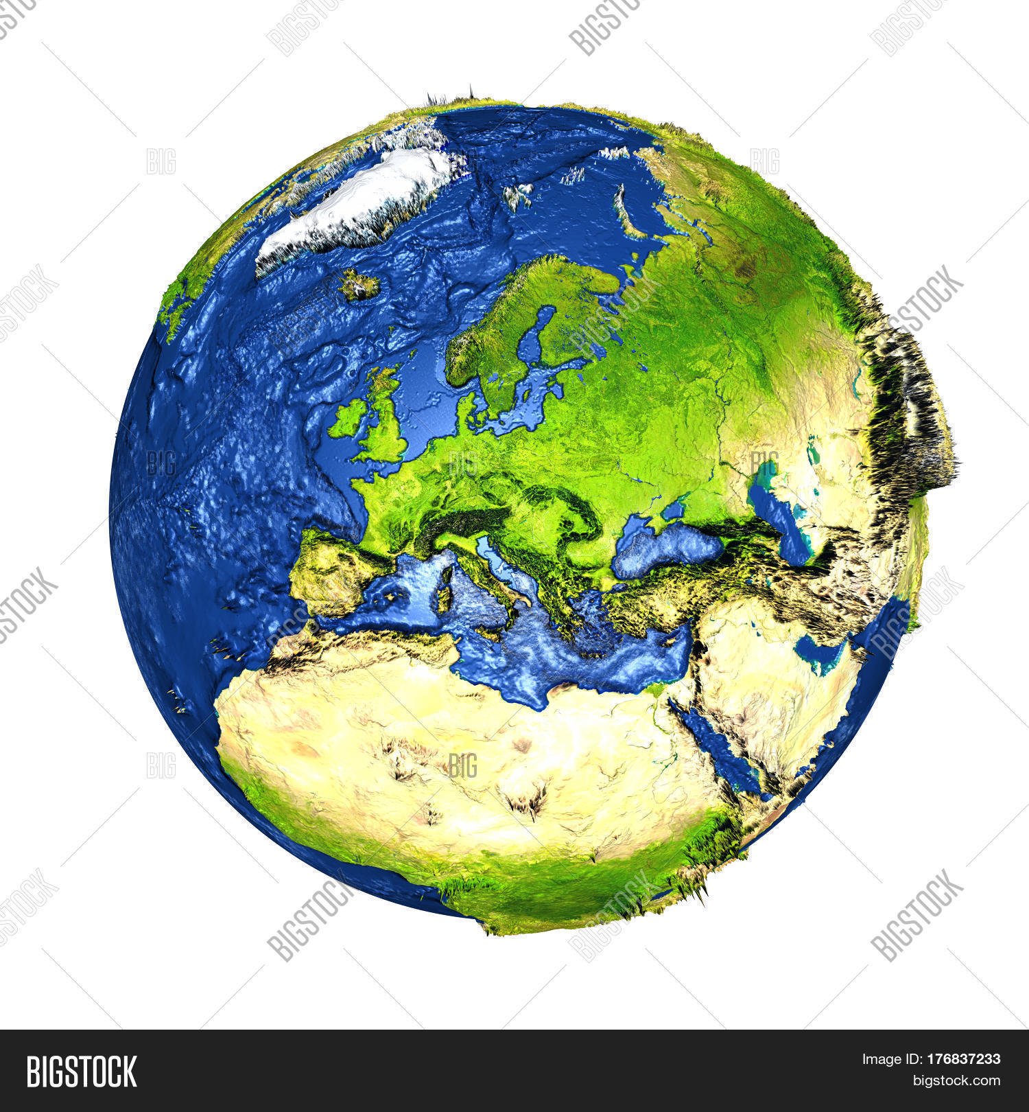 Europe On Earth Image & Photo (Free Trial) | Bigstock