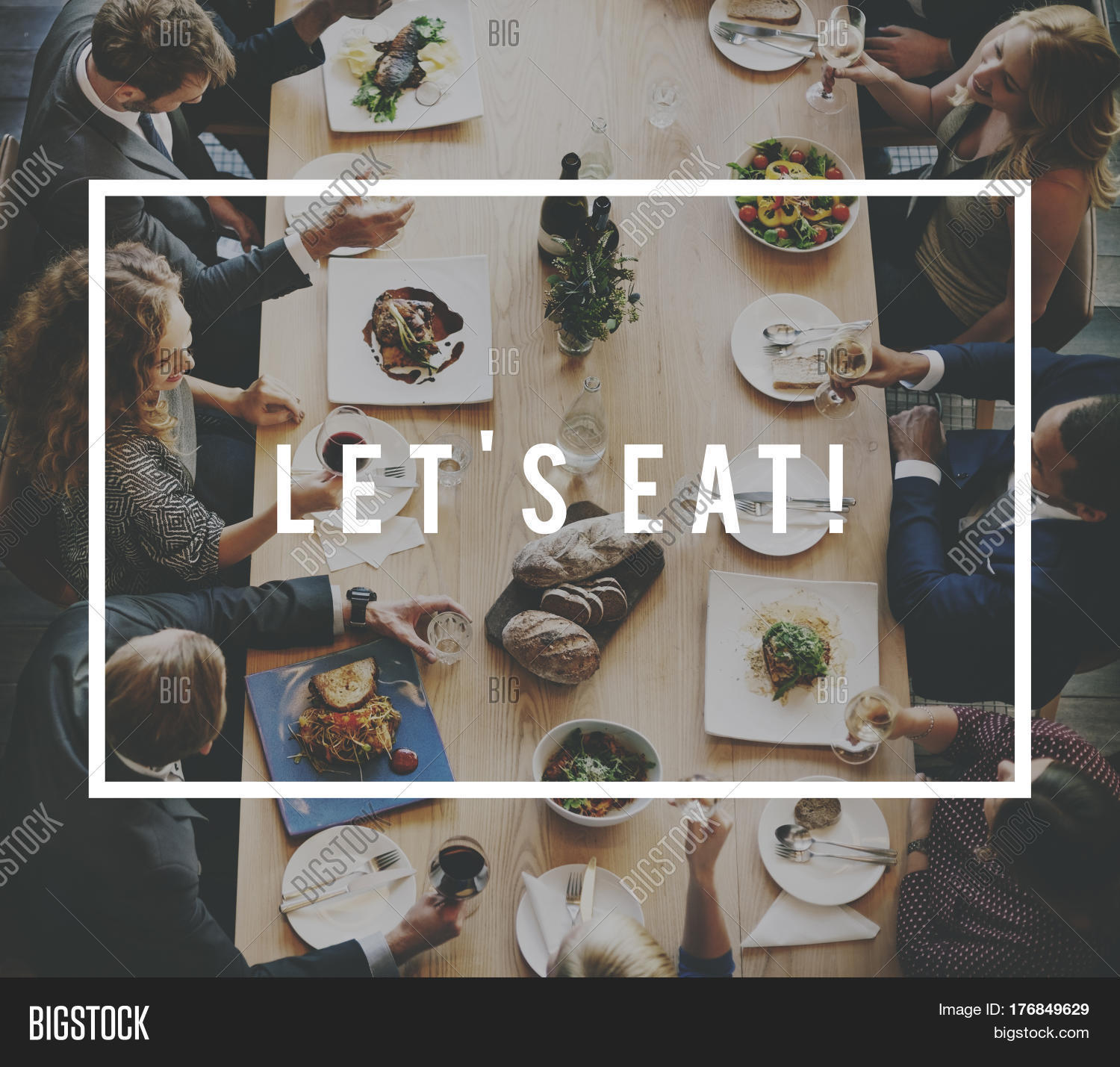 Dining Business Lunch Image & Photo (Free Trial) | Bigstock