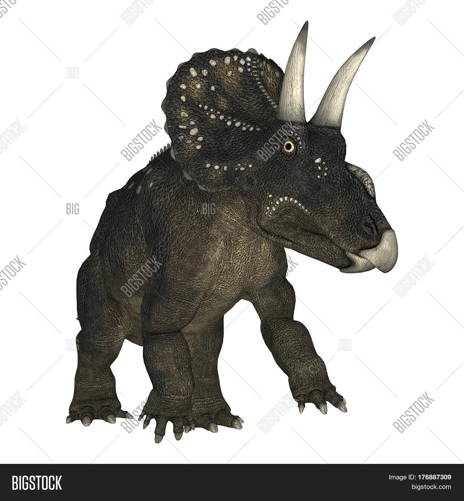 3D Rendering Dinosaur Image & Photo (Free Trial) | Bigstock