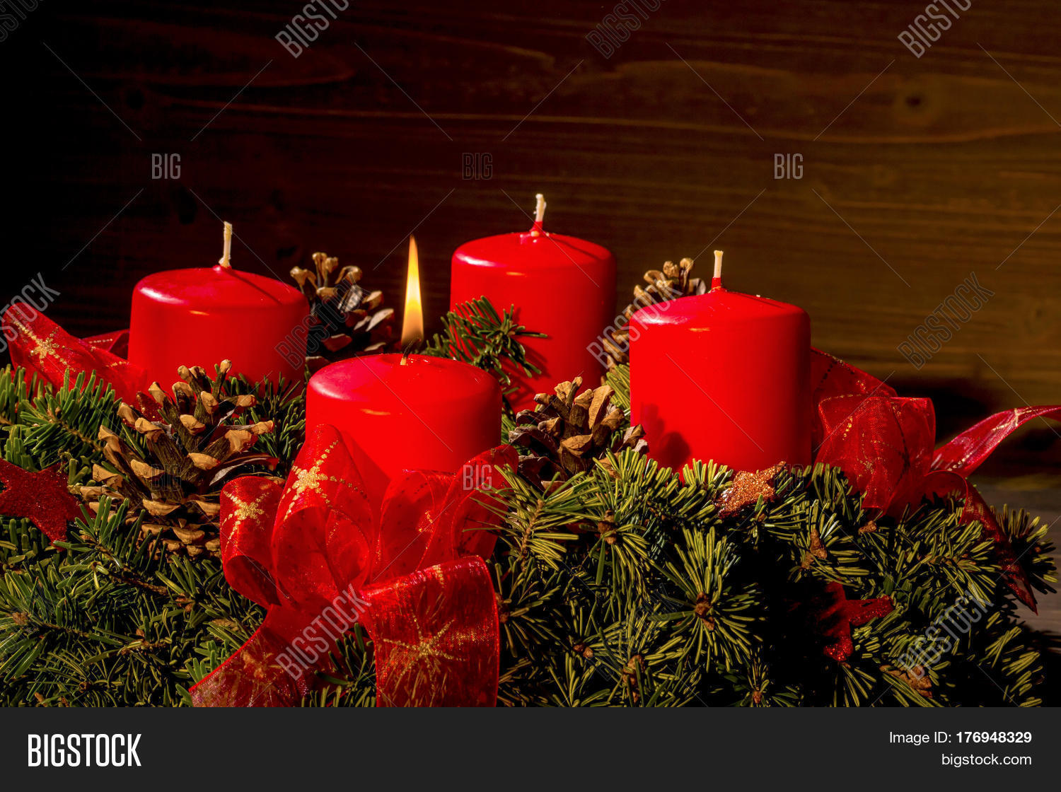 Advent Wreath Image & Photo (Free Trial) | Bigstock