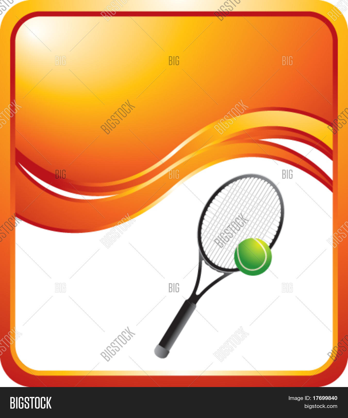 Tennis Racket On Vector & Photo (Free Trial) | Bigstock