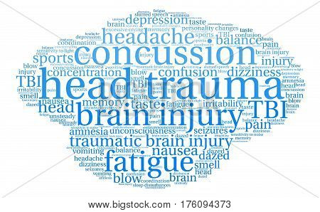 Head Trauma Word Vector & Photo (Free Trial) | Bigstock