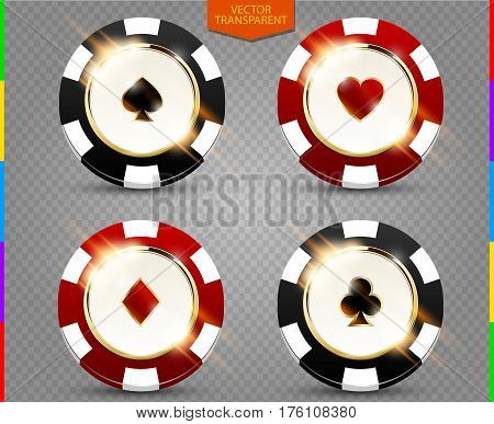 VIP Poker Black Red Vector & Photo (Free Trial) | Bigstock