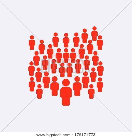People Leader Icon Vector & Photo (Free Trial) | Bigstock