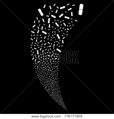 Pill Random Fireworks Vector & Photo (Free Trial) | Bigstock