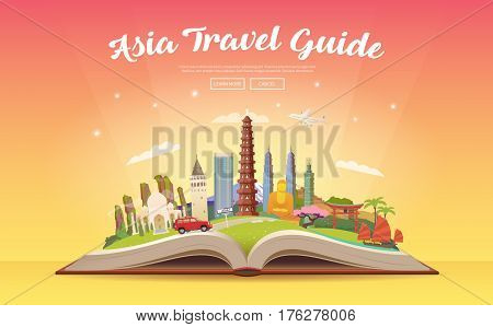 Travel Asia. Road Vector & Photo (Free Trial) | Bigstock