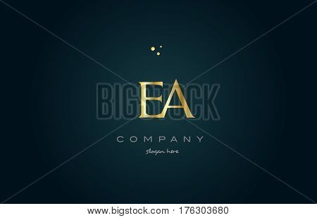 Ea E Gold Golden Vector & Photo (Free Trial) | Bigstock