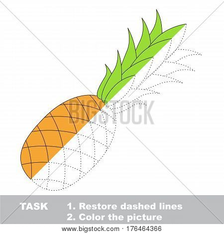 Pineapple Vector Be Vector & Photo (Free Trial) | Bigstock