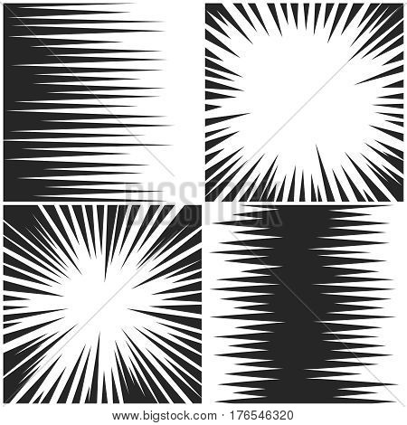 Horizontal Radial Vector & Photo (Free Trial) | Bigstock
