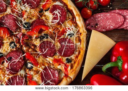 Pizza Fast Food Image & Photo (Free Trial) | Bigstock