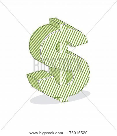 Dollar Sign Vector Vector & Photo (Free Trial) | Bigstock